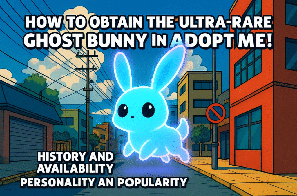 How to Obtain the Ultra-Rare Ghost Bunny in Adopt Me! – IGEGolds