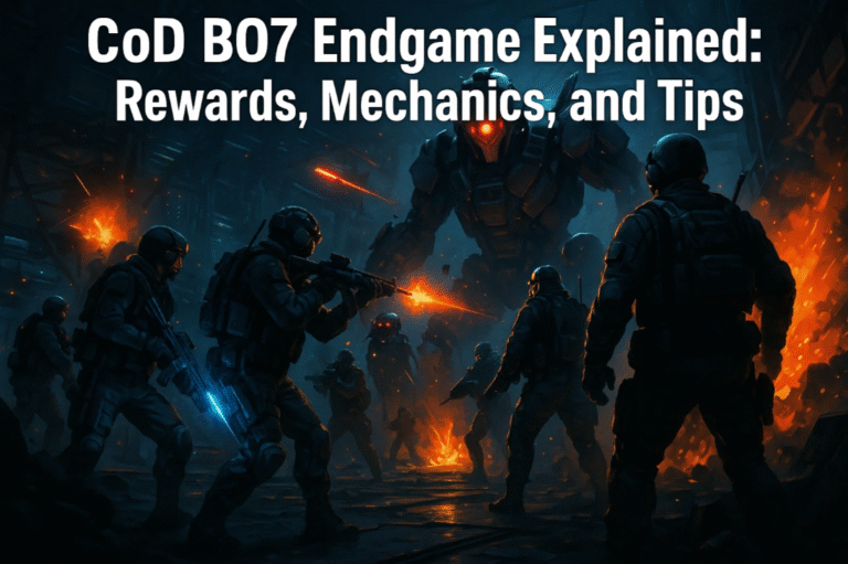 CoD BO7 Endgame Explained: Rewards, Mechanics, and Tips – IGEGolds